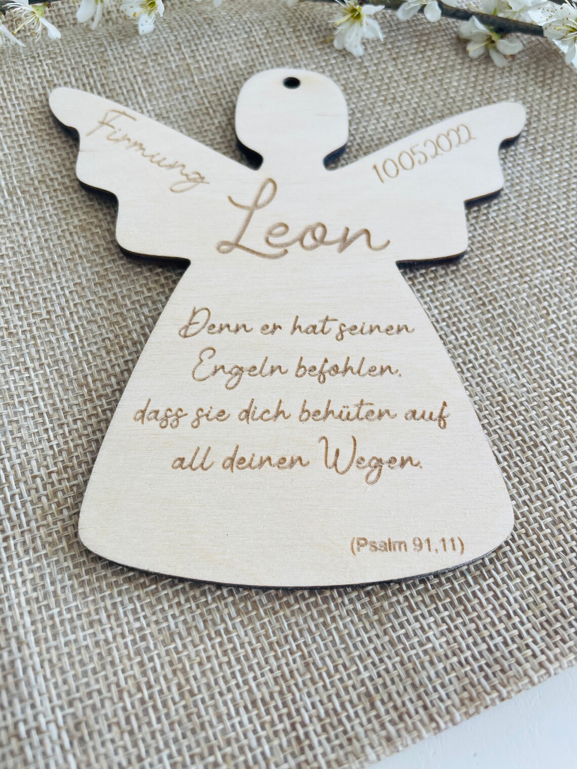 Personalisierter Engel Geschenk Taufe/ Kommunion/ Firmung - Etsy.de