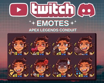 Apex Legends Conduit Royal Obsidian Boba Chibi Pre-made Emote, Conduit ...