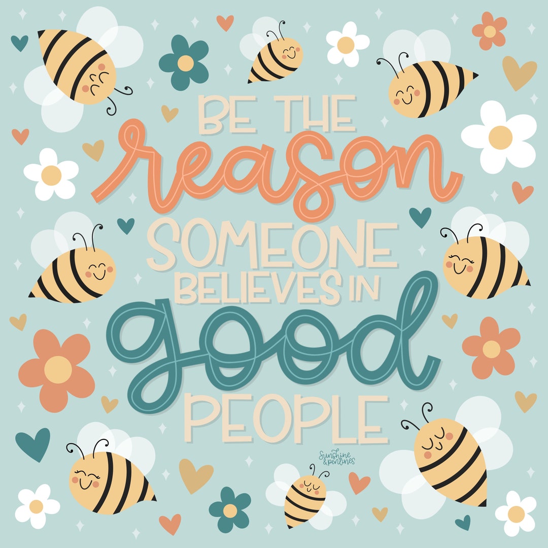 Be the Reason Digital Art Print - Etsy