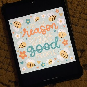 Be the Reason Digital Art Print - Etsy