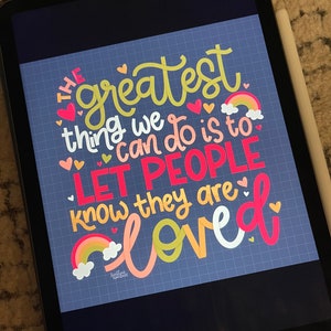 Love Digital Art Print - Etsy