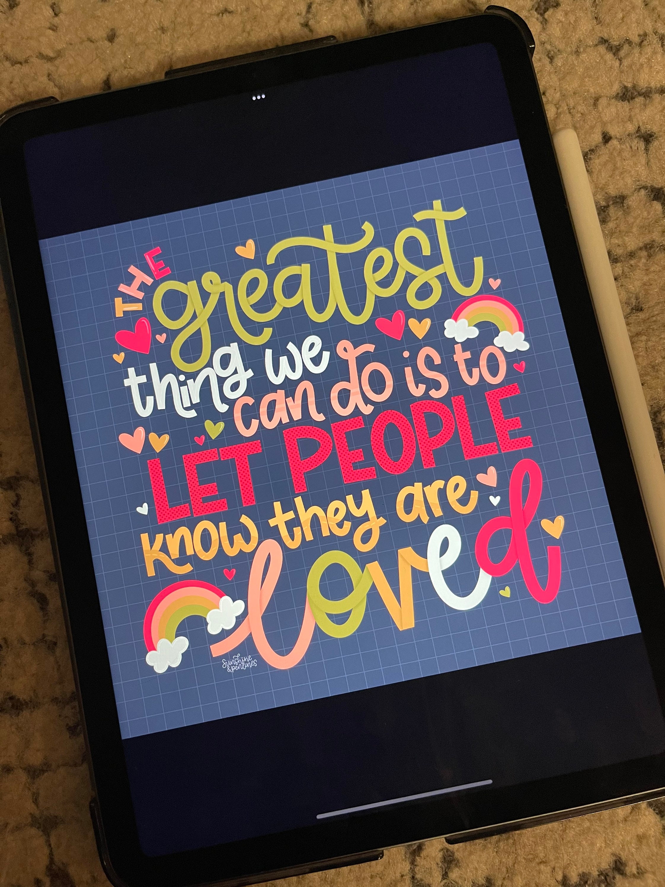 Love Digital Art Print - Etsy