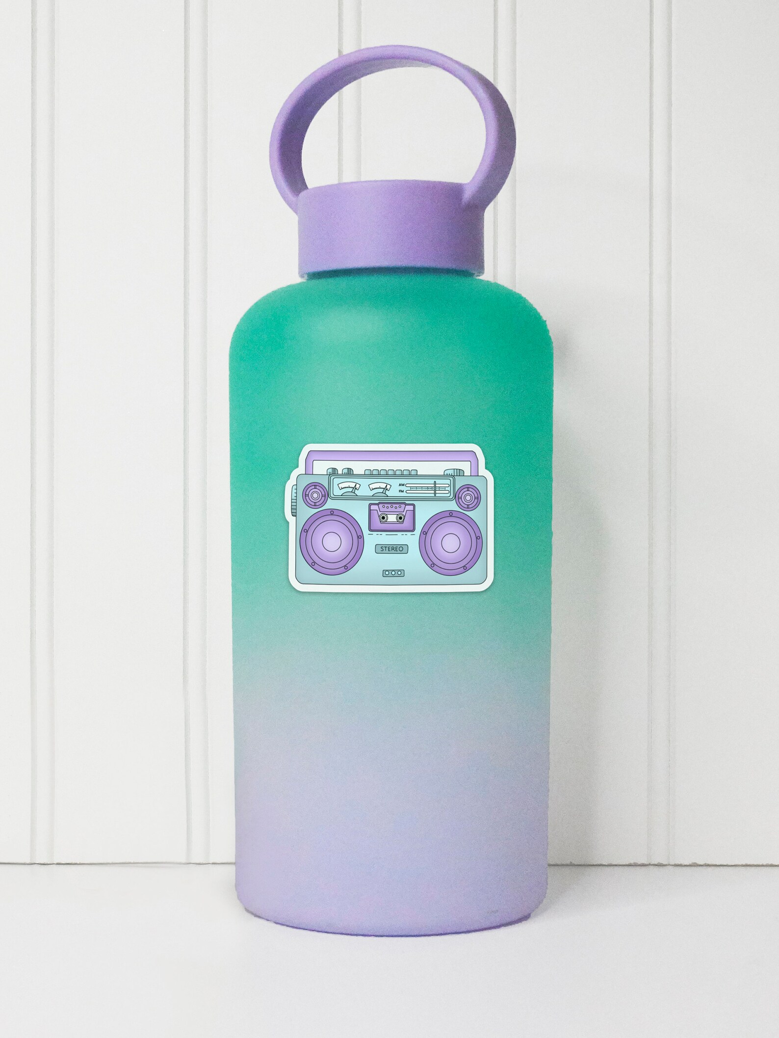 Retro Stereo Sticker Waterproof Sticker - Etsy