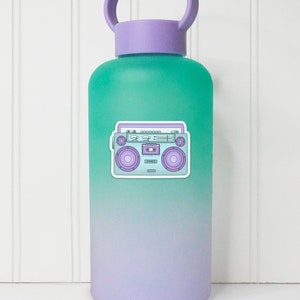 Retro Stereo Sticker - Waterproof Sticker- - Etsy