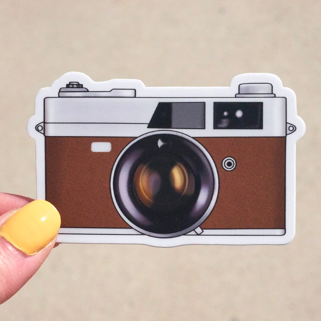 Leather Camera Sticker - Waterproof Sticker- Mirrorless Camera - Etsy