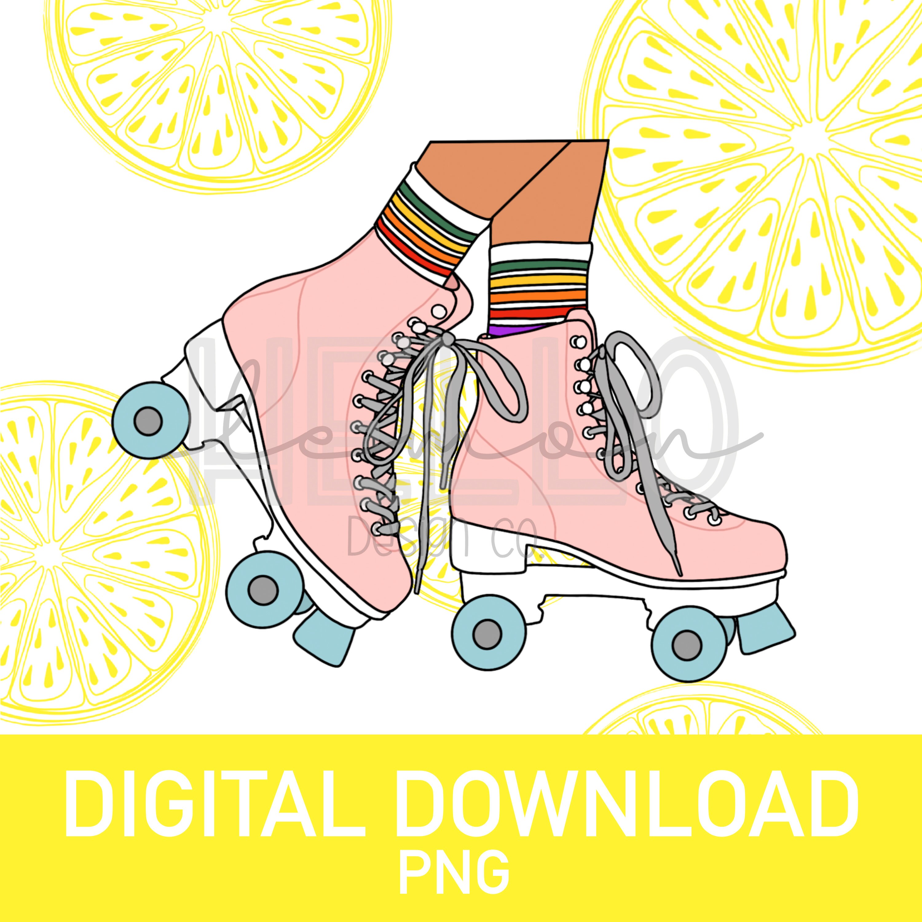 Retro Skater Design PNG Digital Download Printable Sublimation Retro ...