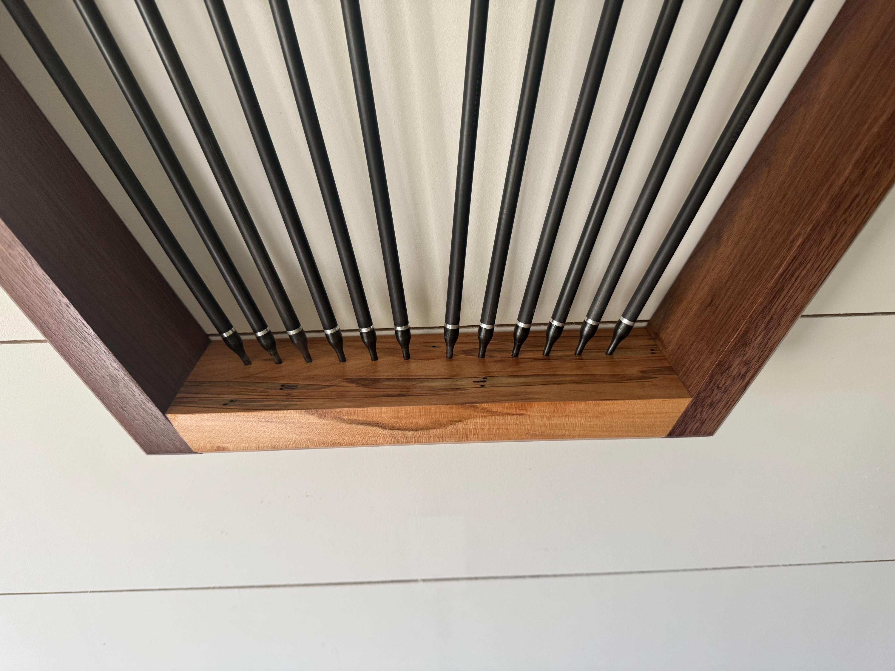 Hoyt Archery Compound Bow Display Rack (ambrosia Maple & Walnut) - Etsy