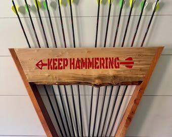 Walnut Compound Bow Display Rack - Etsy