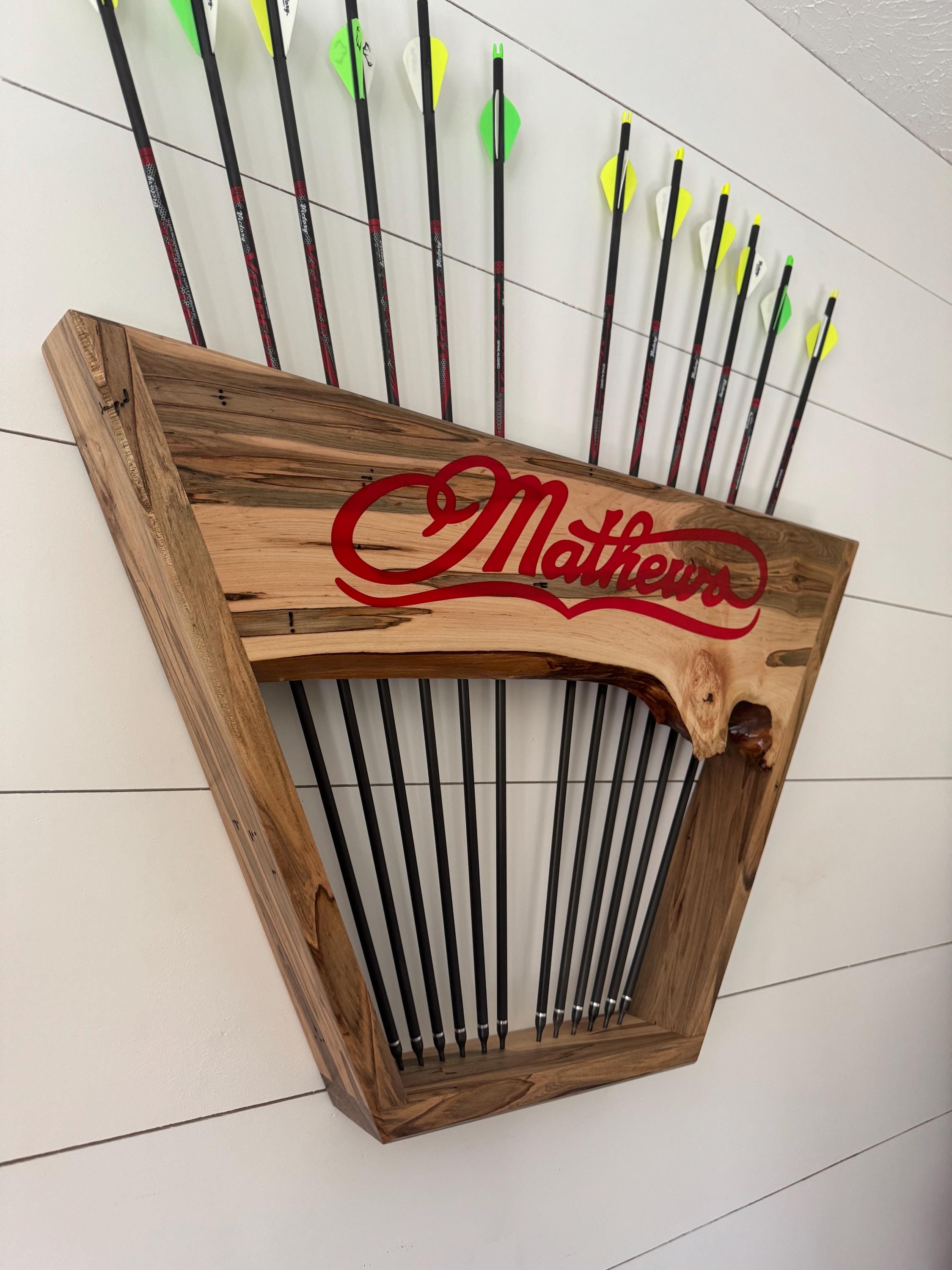 Mathews Archery Compound Bow Display Rack (ambrosia Maple) - Etsy