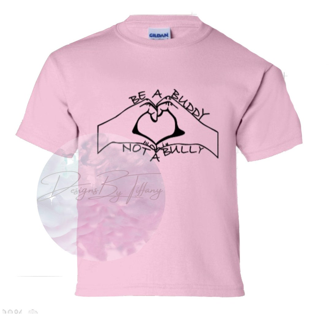 Pink Shirt Day 5 Design BUNDLE Anti Bully Be a Buddy Not a Bully ...