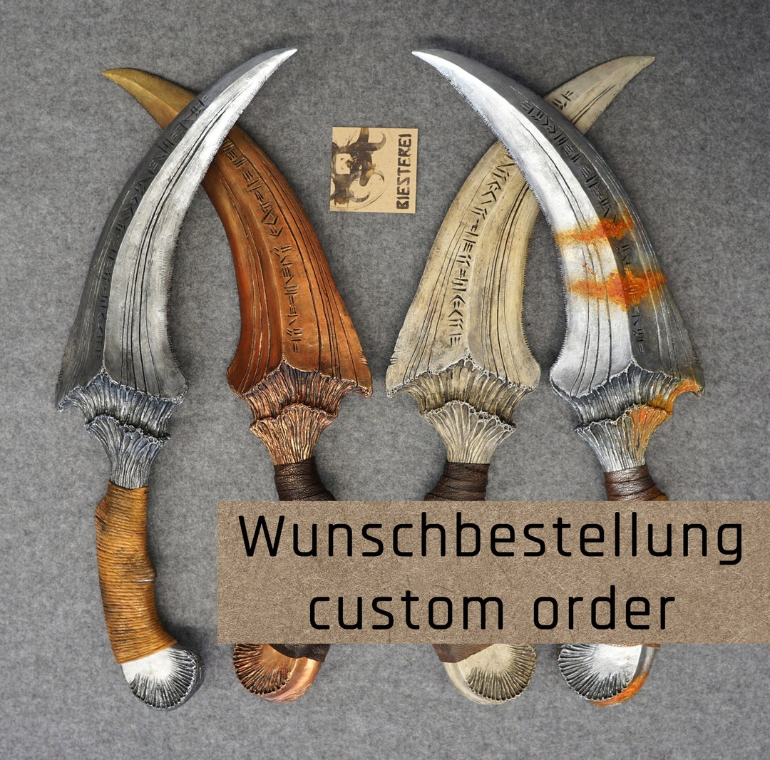 Bone Dagger Tooth Dagger Decoration Custom Order - Etsy