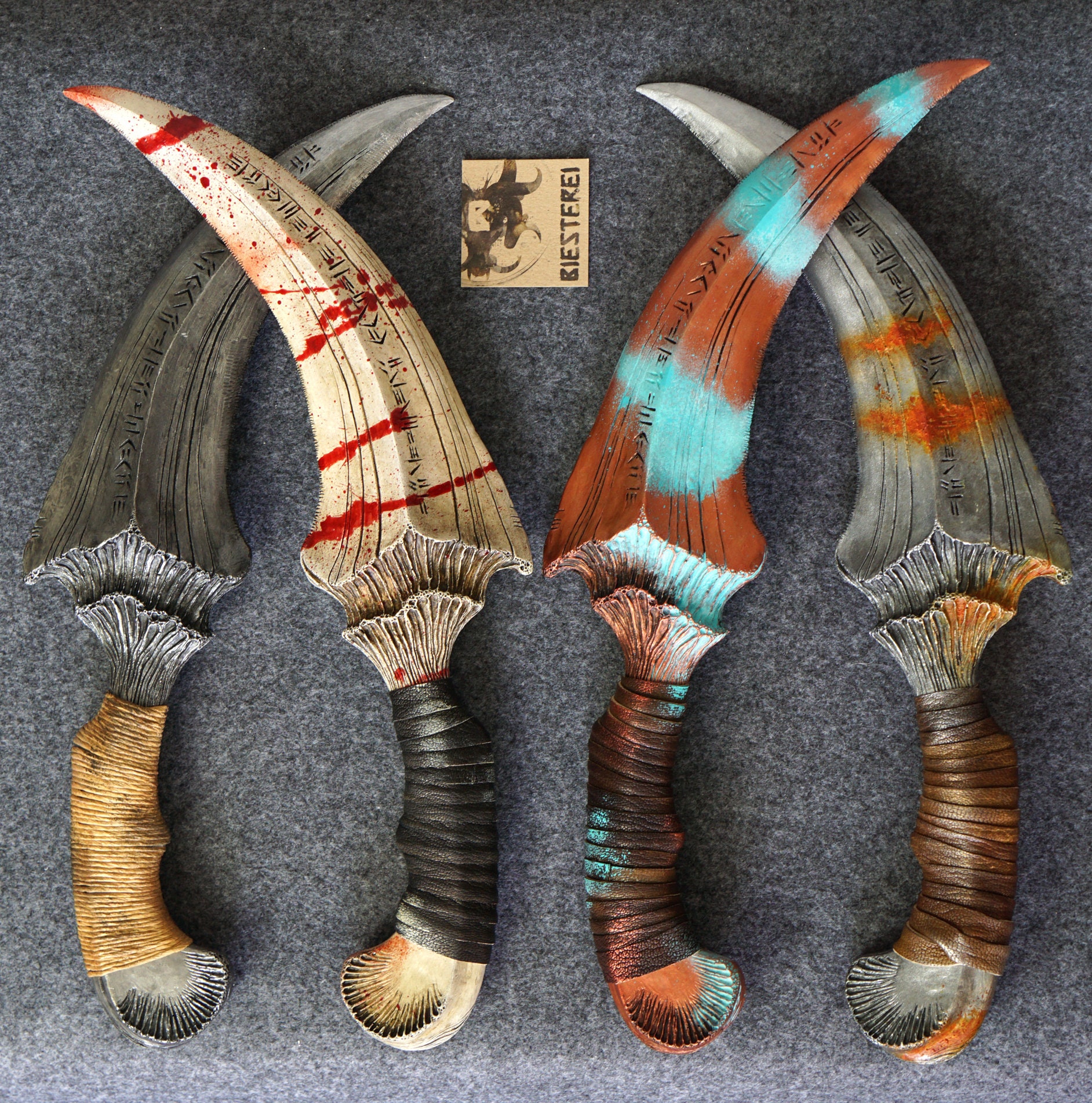 Bone Dagger Tooth Dagger Decoration Different Colors - Etsy