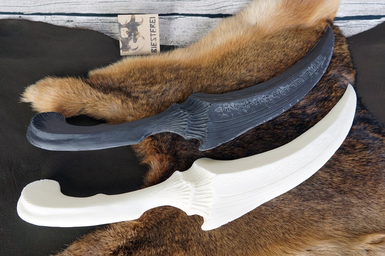 Blank Bone Dagger Tooth Dagger Decoration Black or White - Etsy