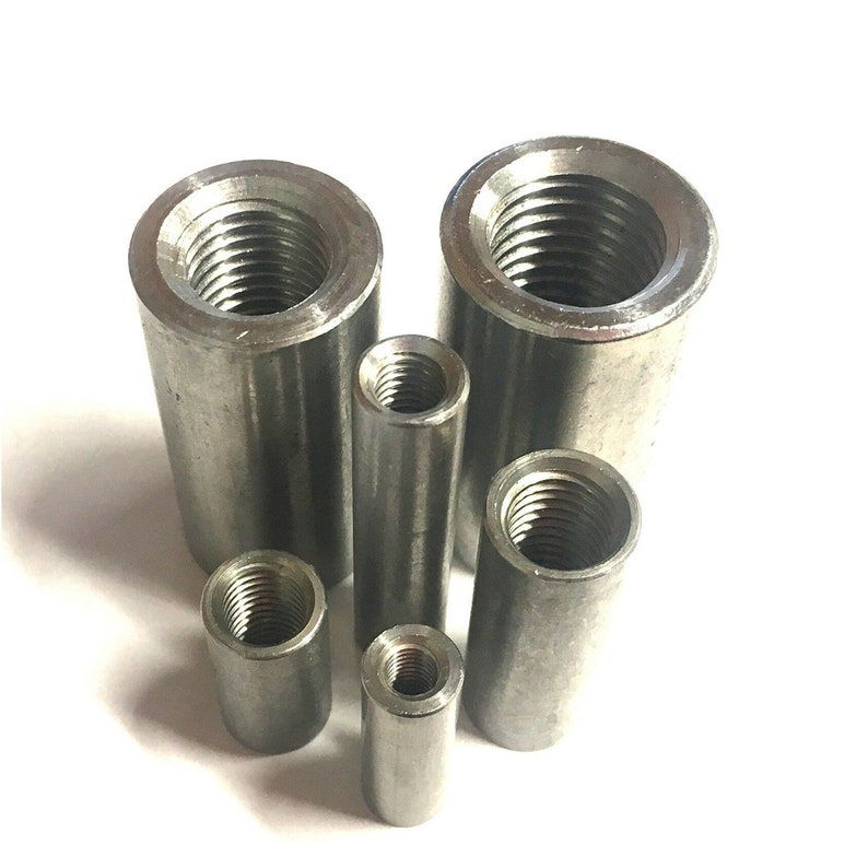 Round Threaded Studding Connector Nuts A2stainless Steel All - Etsy UK