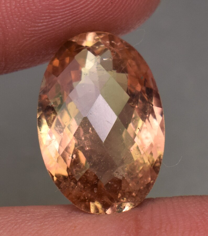 Echter Imperial Topas Edelstein aus Brasilien zertifiziert - Etsy.de
