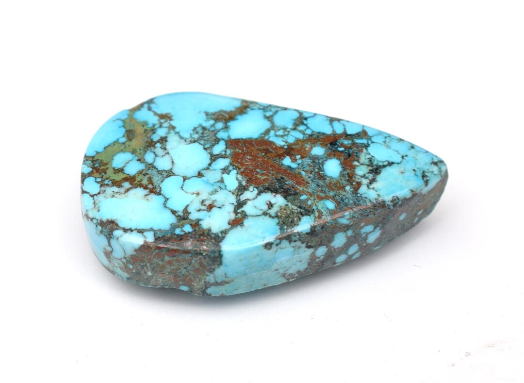 Natural Bisbee Turquoise Cabochon 19.70 Ct Loose Gemstone - Etsy