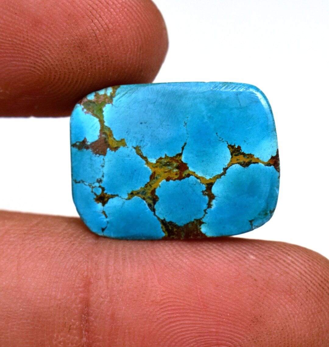 Natural Turquoise Cabochon 12.10 Ct Loose Gemstone - Etsy