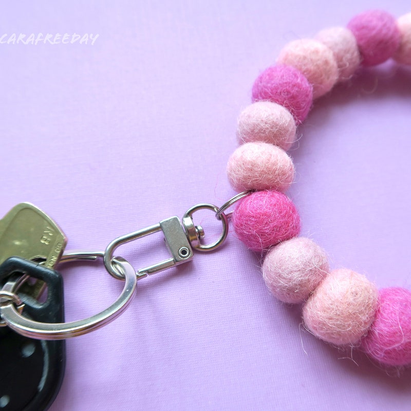 Felt Key Chain - Etsy