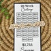 26 Week Challenge, Savings Challenge Envelopes, Savings Challenge ...