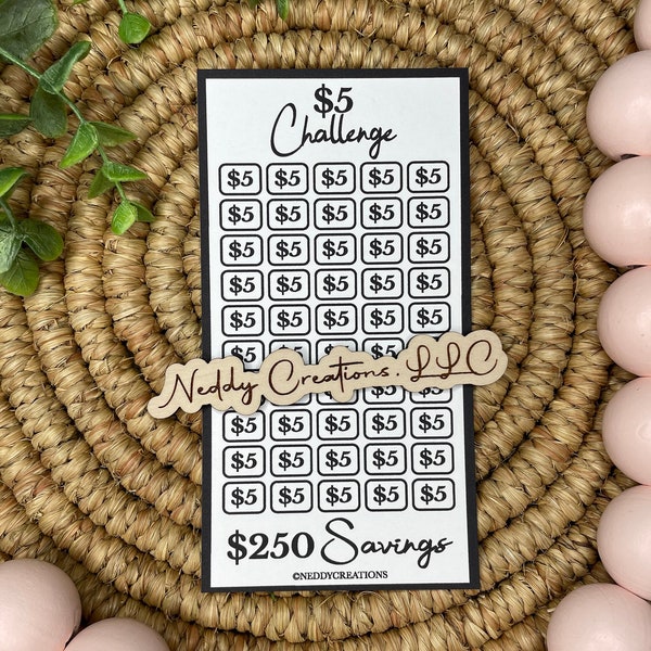 5 Dollar Challenge - Etsy