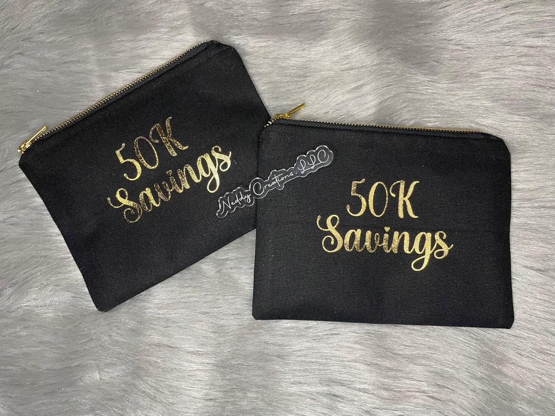 Customized Pouch, Zipper Money Pouch, Cash Envelope, Bank Bag, Savings ...