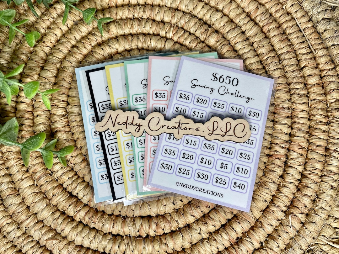 Mini Saving Challenge, Saving Challenge, Savings Challenge, 650 Saving ...