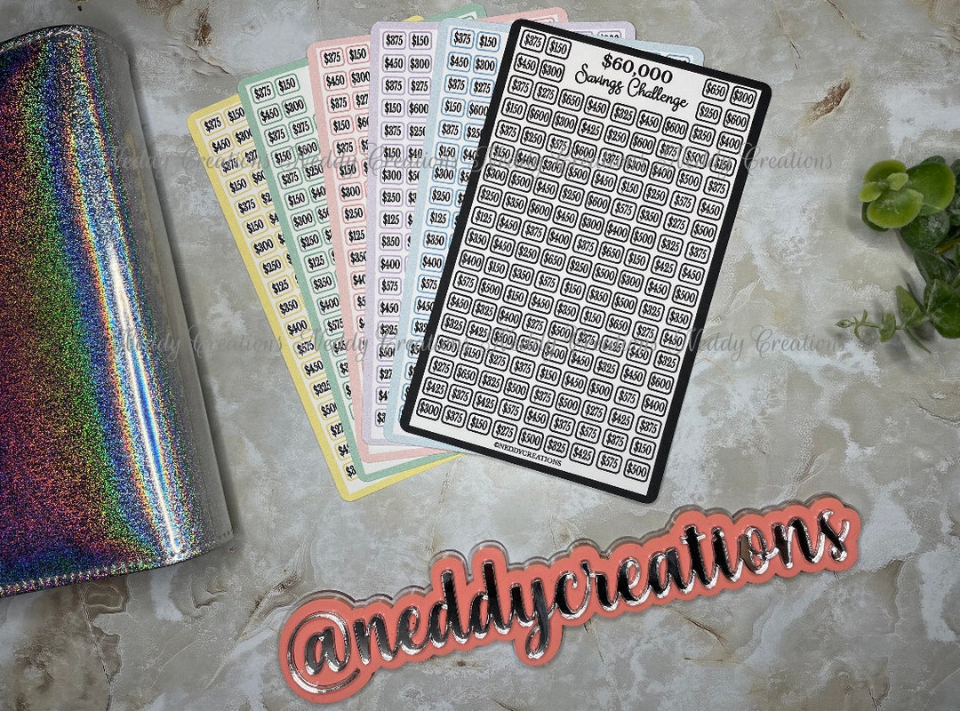 60k Savings Challenge, Money Saving Challenge, Savings Challenge ...