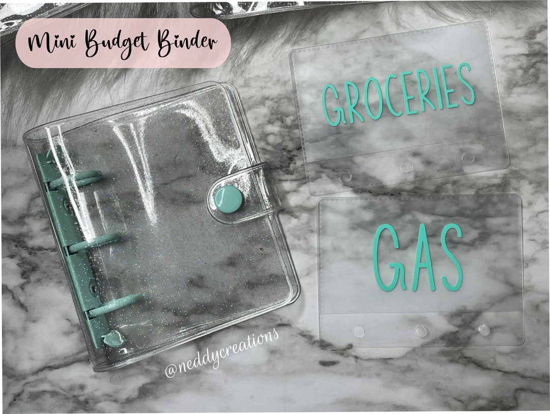 Mini Budget Binder, A8 Mini Binder, Micro Budget Binder, Mini Budget ...