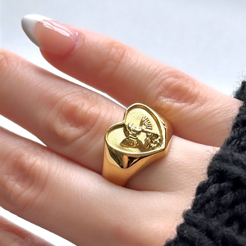 Cupid Ring - Etsy