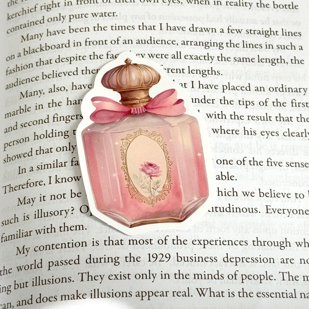 Vintage Perfume Bottle Coquette Sticker Dollete Pink Dainty Sticker for ...