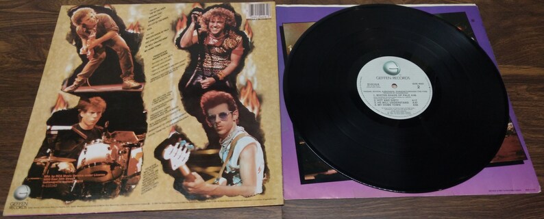 HSAS hagar Schon Aaronson Shrieve Through the Fire 1984, Vinyl Lpwhiter ...