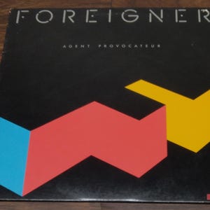 Foreigner - Agent Provocateur (1984, Vintage NM Vinyl LP) “I Want to ...