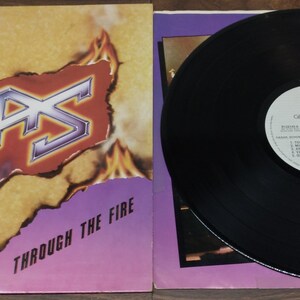 HSAS hagar Schon Aaronson Shrieve Through the Fire 1984, Vinyl Lpwhiter ...