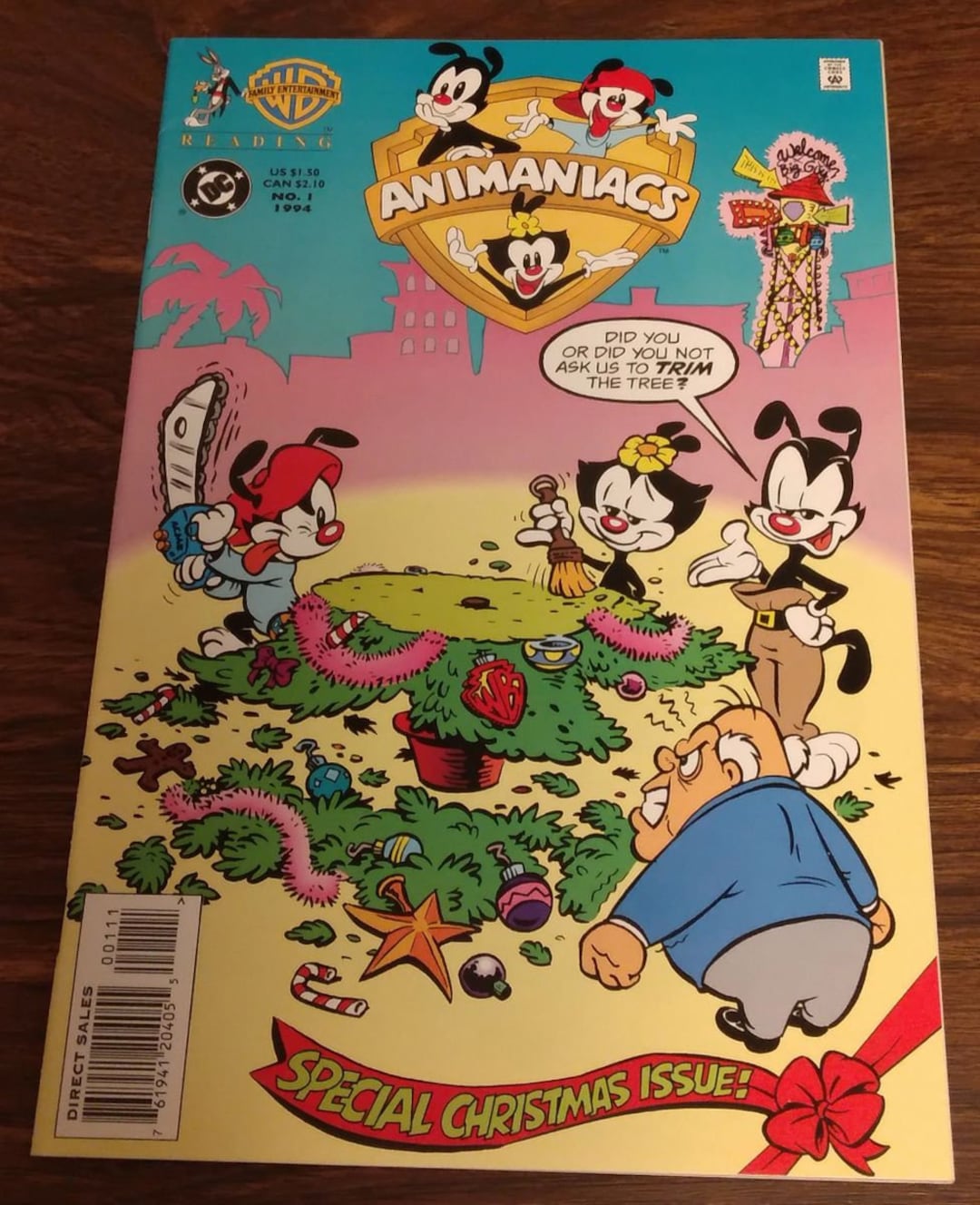 Animaniacs #1 Dec 1994 A Christmas Special - Etsy
