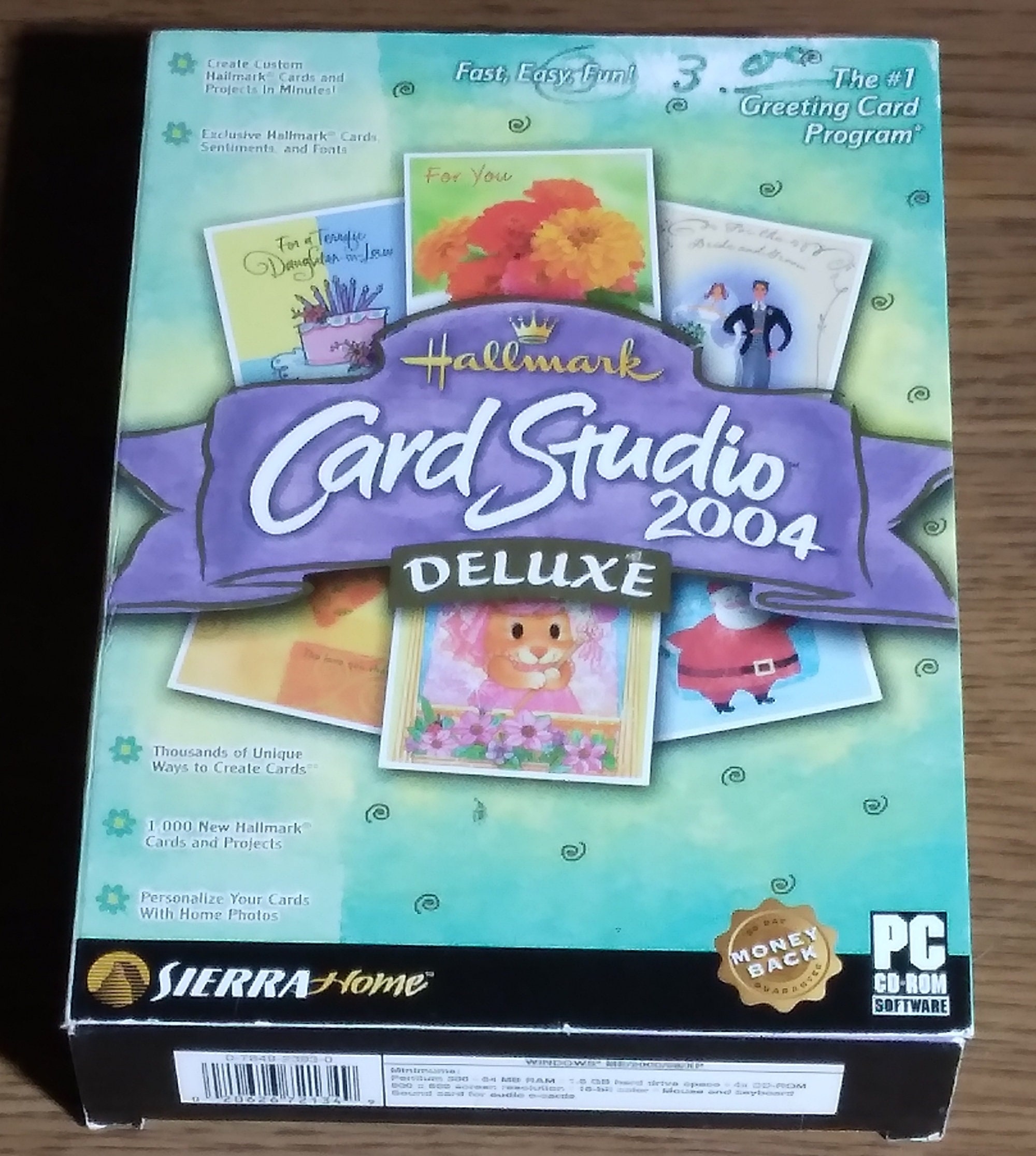 Hallmark Card Studio 2004 Deluxe - Stickers, Certificates, Newsletters ...