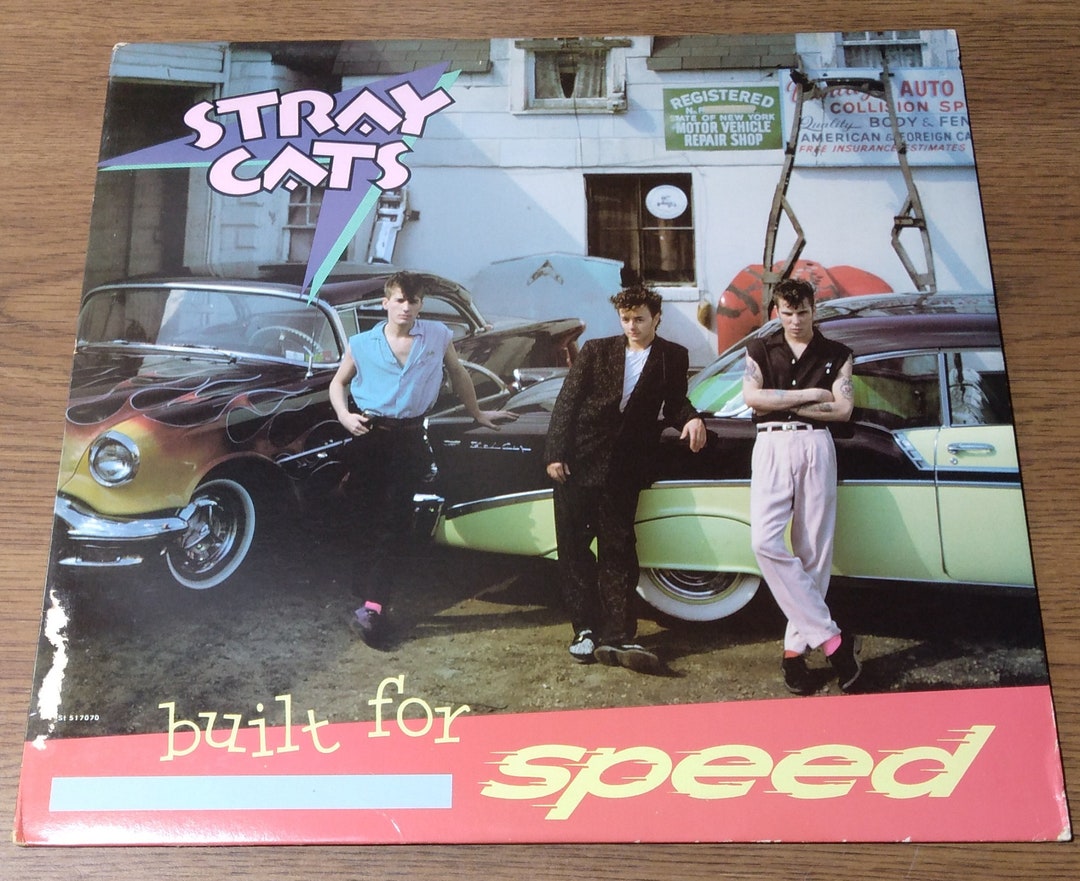Stray Cats - Built for Speed (1982, Vinyl LP) “rock This Town”, “stray ...
