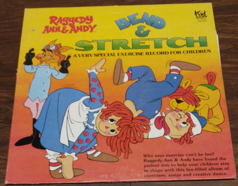 Raggedy Ann and Andy Bend & Stretch 1980, Vinyl LP KSS 5012 - Etsy