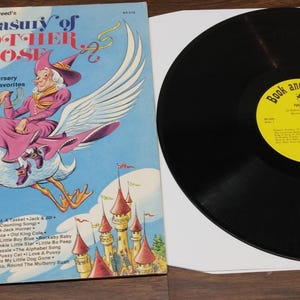 George Peed’s Treasury of Mother Goose (1976, Vintage Vinyl LP - BR 509 ...