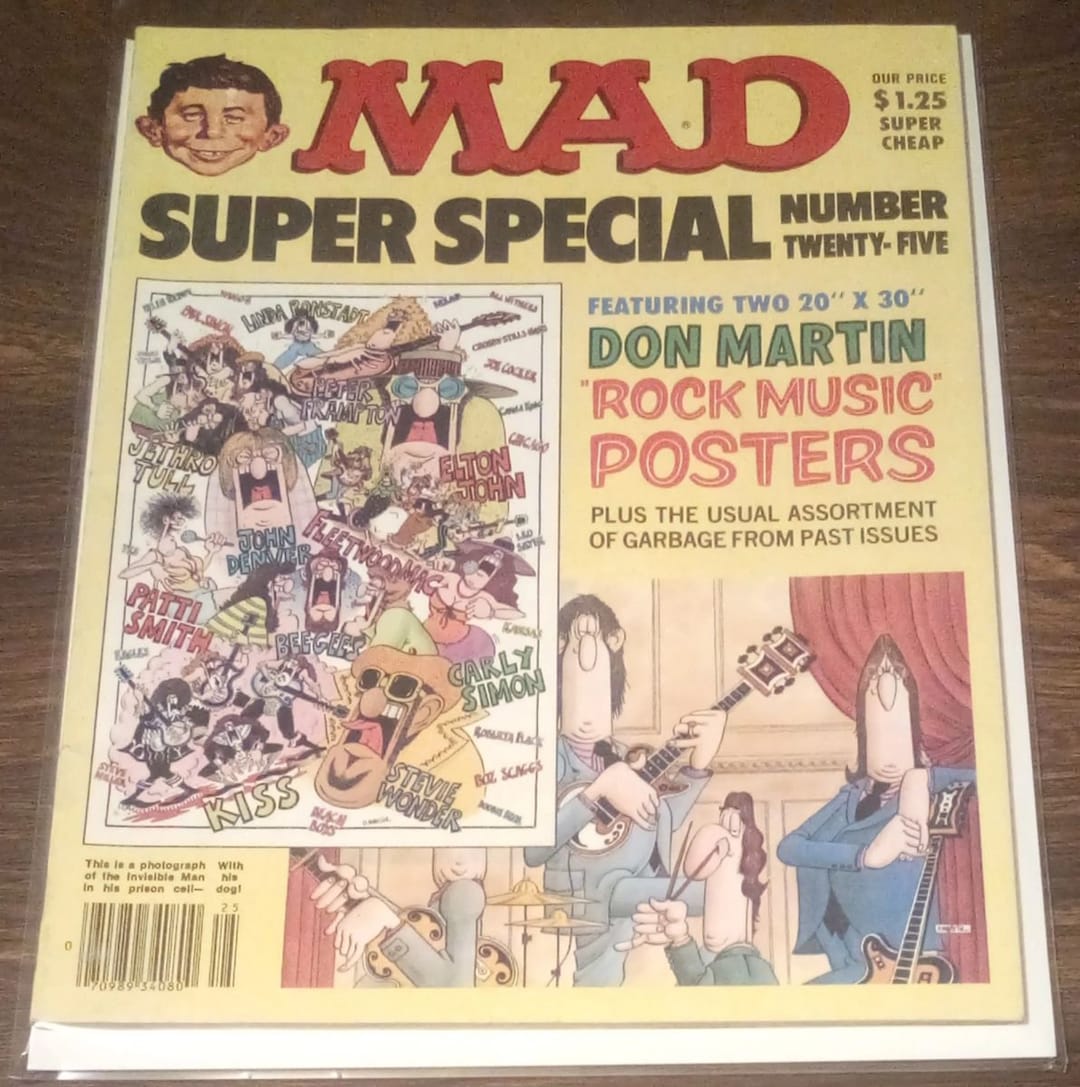 MAD Super Special #25 (1978) American Confetti / Mad Bowling Primer (NO ...