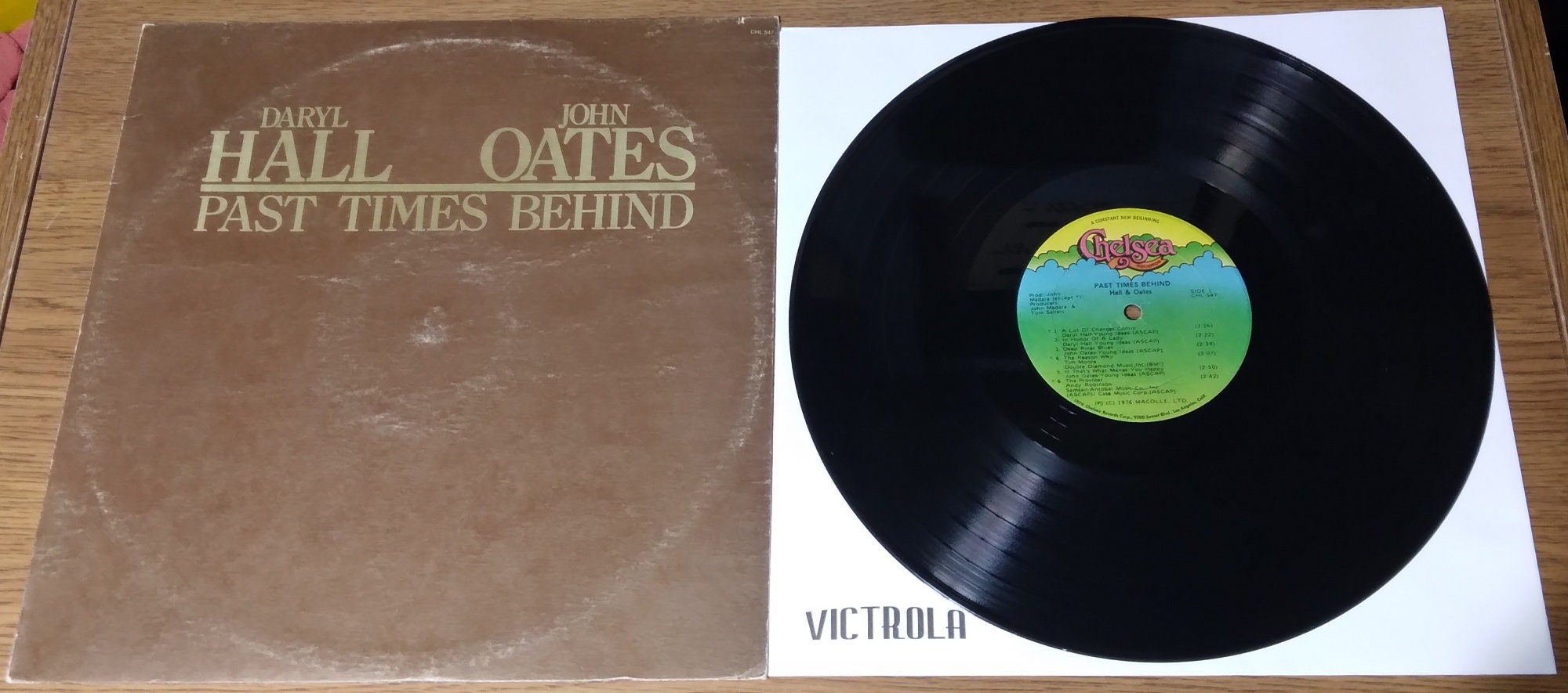 Hall & Oates Past Times Behind 1976, Used Vinyl LP - Etsy