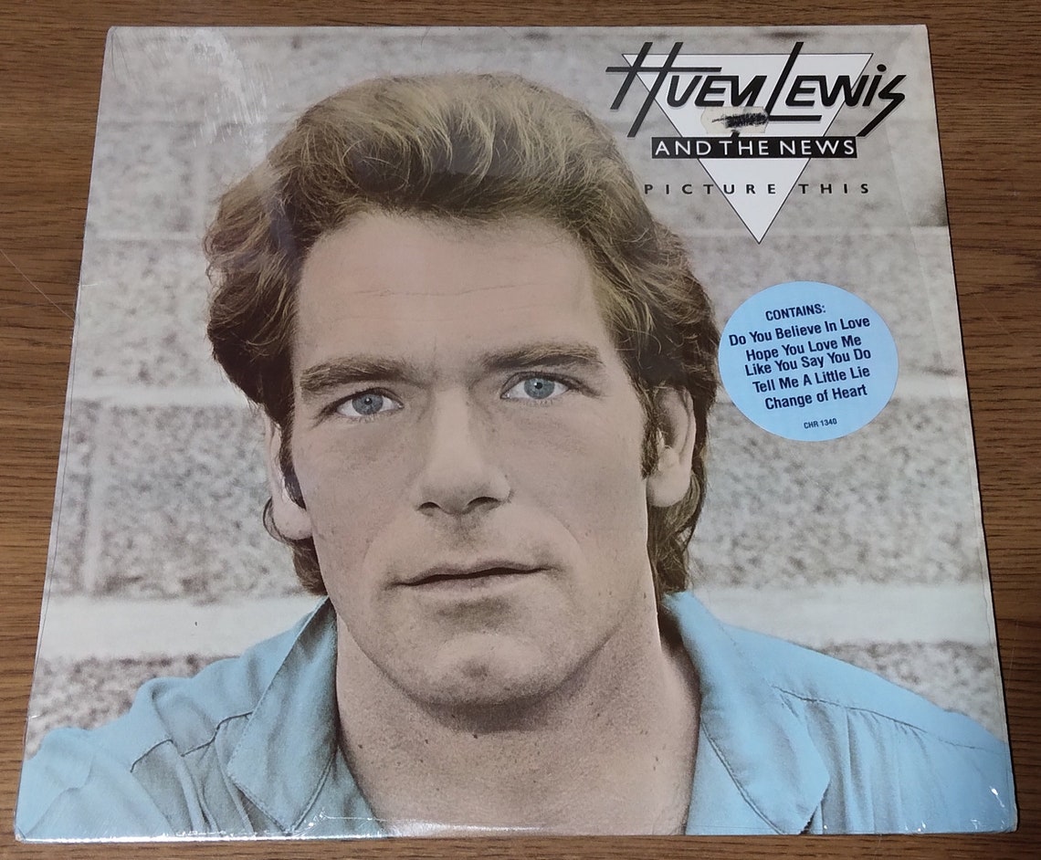 Huey Lewis & the News - Picture This (1982, Vintage Vinyl LP) “workin ...