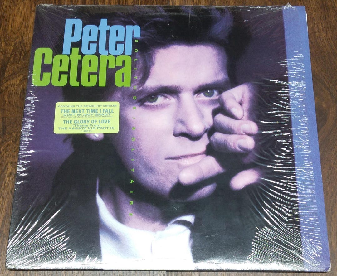 Peter Cetera - Solitude Solitaire (1986, Vintage NM Vinyl LP) “the Next ...
