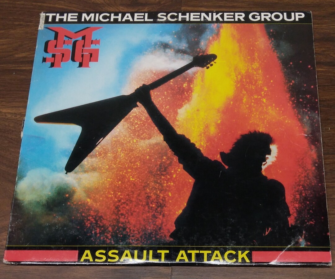 The Michael Schenker Group assault Attack 1982, Vinyl LP CHR 1393 - Etsy