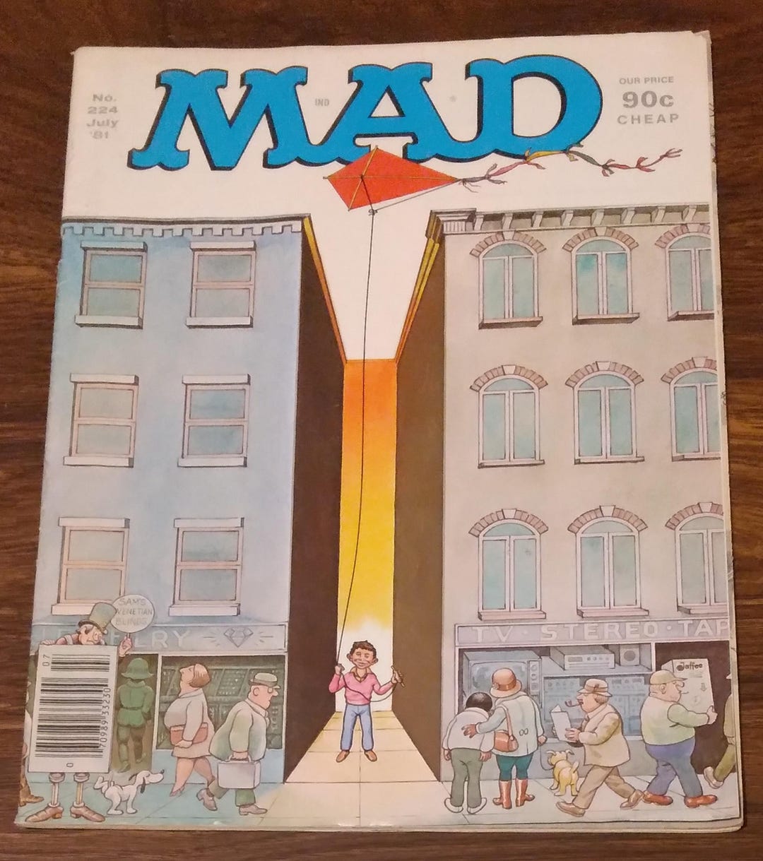 Mad Magazine #224 (jul 1981) Raving Bully / Popeye / Har to Har - Etsy