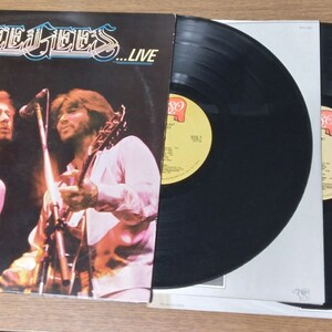 Bee Gees - Here at Last …bee Gees … Live (1977, Vintage Vinyl LP) “jive ...