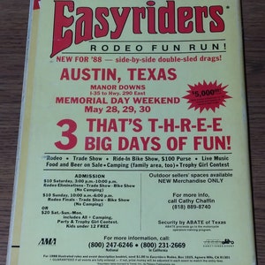 Easy Rider May 1988 Sweetest Woman and Scooters Around - Etsy