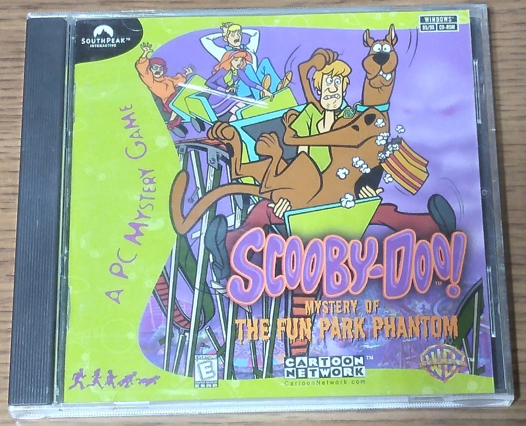 Scooby Doo Fun Park Phantom 1999 Used Cd-rom Cartoon Mystery Game - Etsy