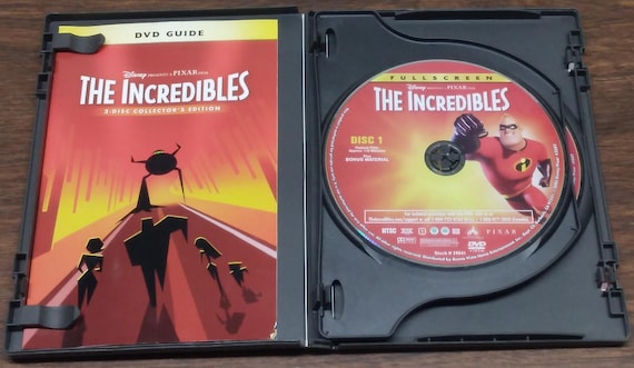 The Incredibles Full Screen Dvd Cover