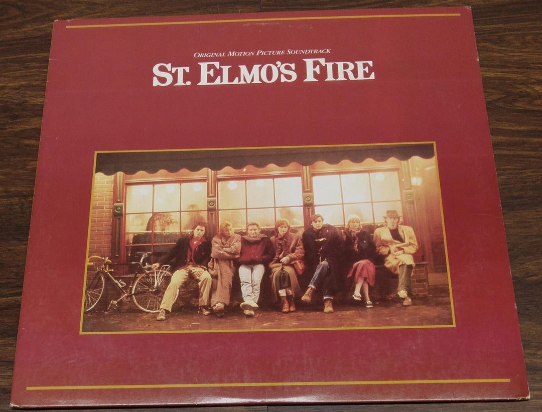 LP St. Elmo's Fire - Original Motion Picture Soundtrack (1985, Vinyl ...