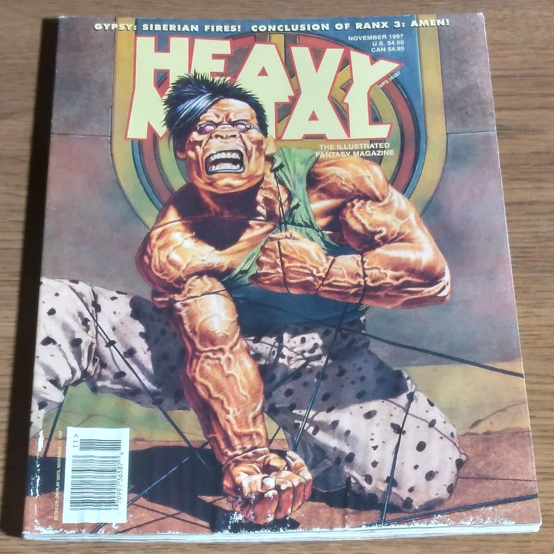 Heavy Metal Nov 1997 Gypsy: Siberian Fires! / Conclusion of Ranx 3 ...